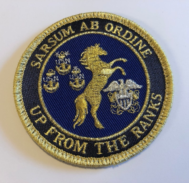 3 Navy Mustang Patch Chief Petty Officer Morale Patch - Etsy