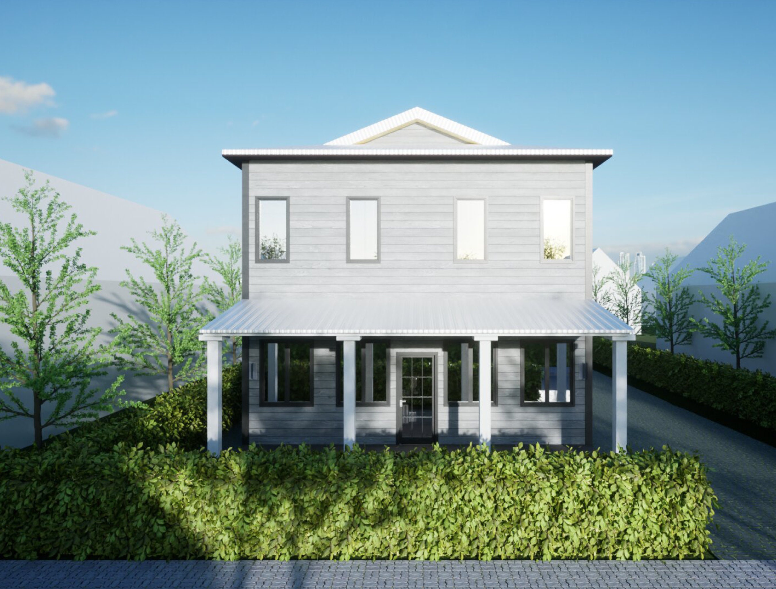 3 Bedroom House Plan 26' X 36' 1620 Sq.ft. 2 Story House Plans DWG File ...