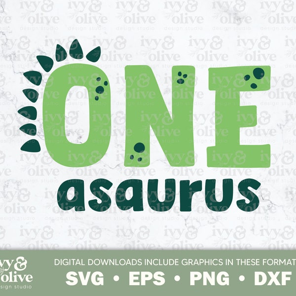 One a Saurus - Etsy