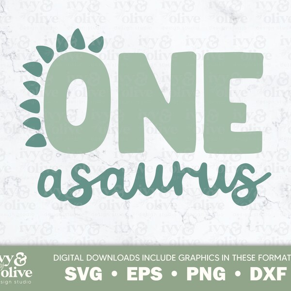 One a Saurus - Etsy