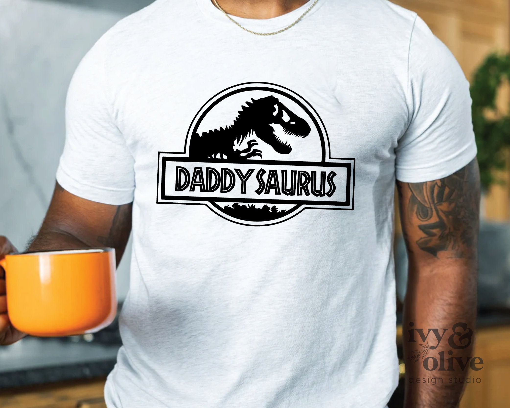 Daddy Saurus Jurassic Dinosaur | 236 | Digital File Download | SVG EPS ...