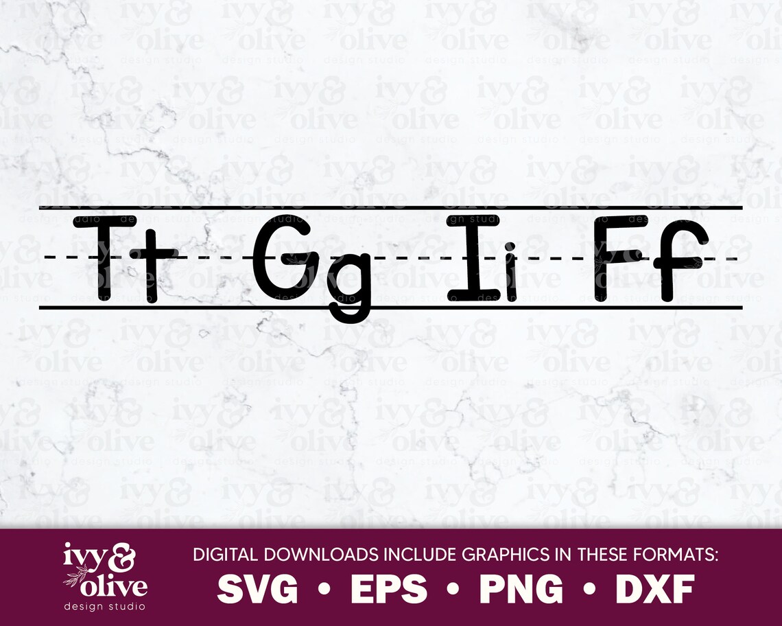Tgif Handwriting Thank Gosh It's Friday 172 Digital - Etsy