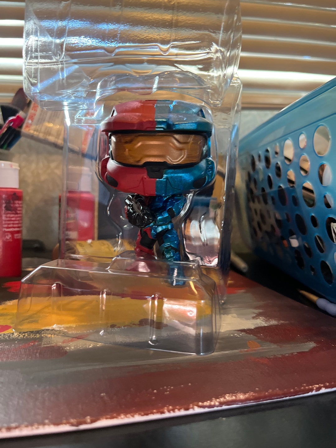 Red Vs. Blue Custom Figure - Etsy