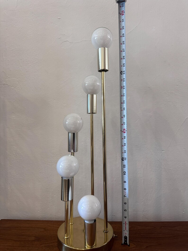 Pair of 80's Two Toned Sonneman Style Waterfall Lamps - Etsy