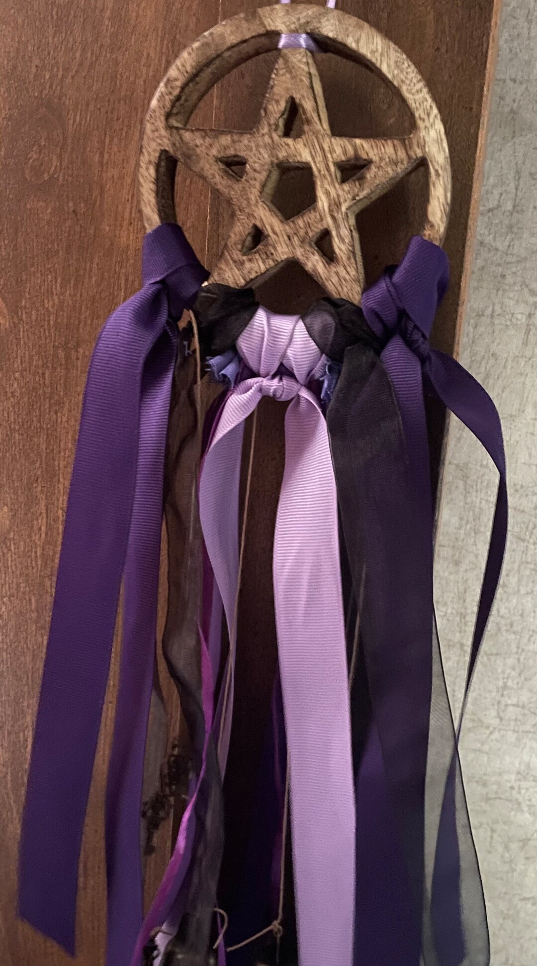 Purple Pentacle Witch Bells - Etsy
