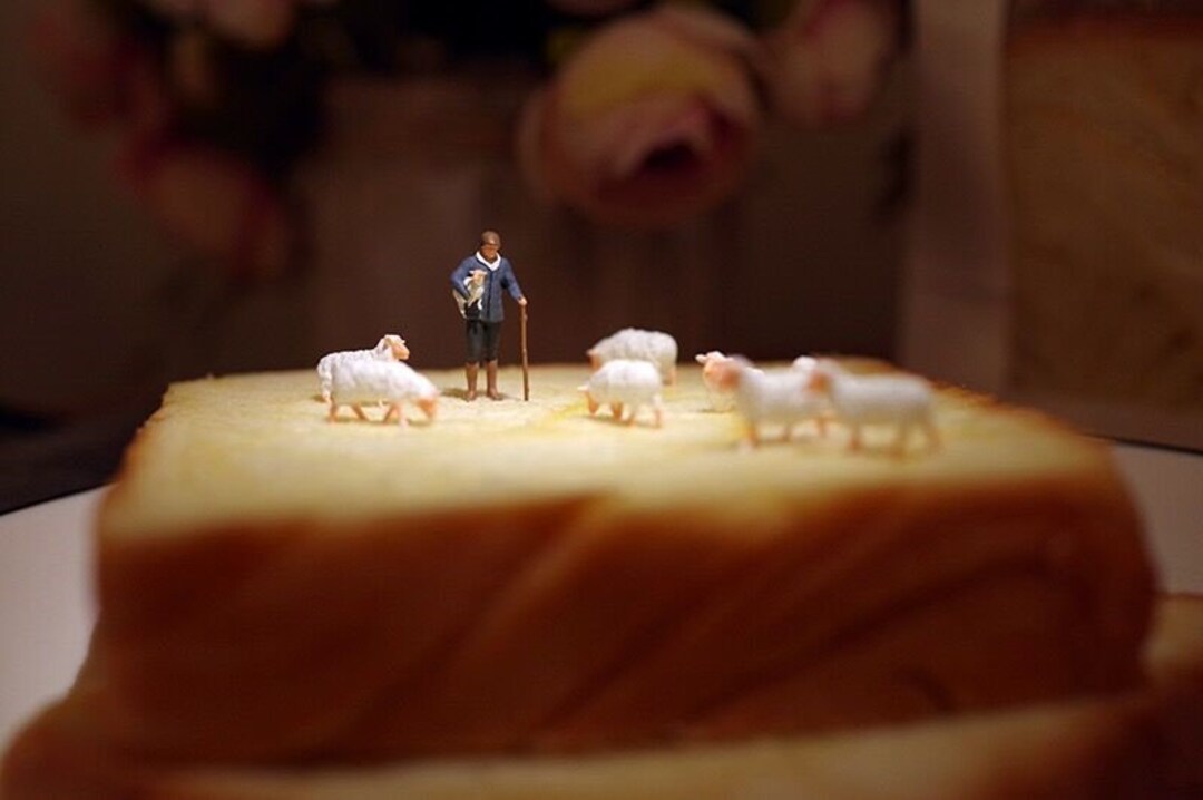 Modellerkunst/1:87 Miniature Model/shepherd and His Flock/creative ...