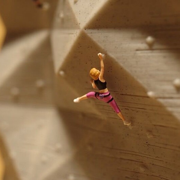 Miniature Climbing Figurines - Etsy