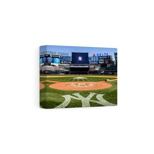 Yankee Stadium Home Plate Shot Canvas Ready to Hang Canvas - Etsy
