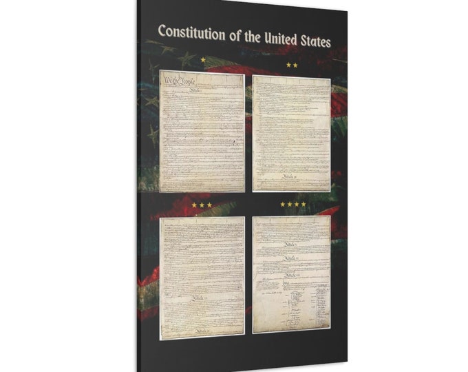 US Constitution, 1st Page, Constitution Print, Constitution Art ...