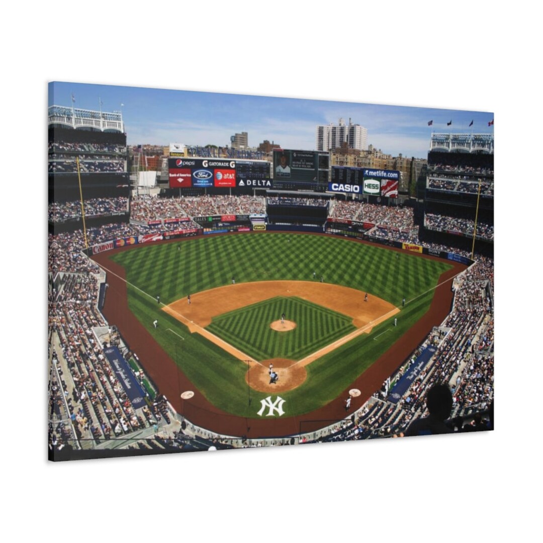 Yankee Stadium Canvas Gallery Wrap, Yankee Stadium Wall Art, Yankee Fan ...