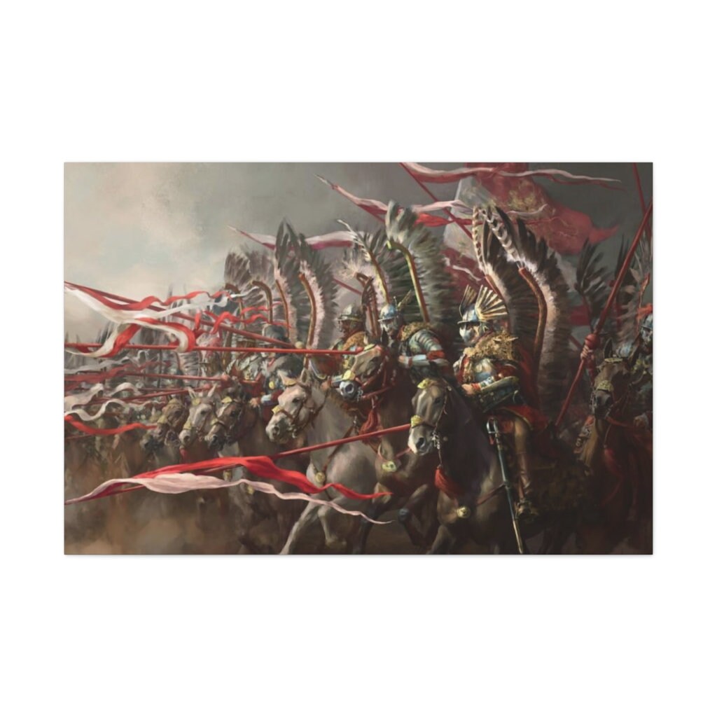 Polish Hussar Army Canvas Gallery Wrap, Hussars, Polish Army, Hussar ...