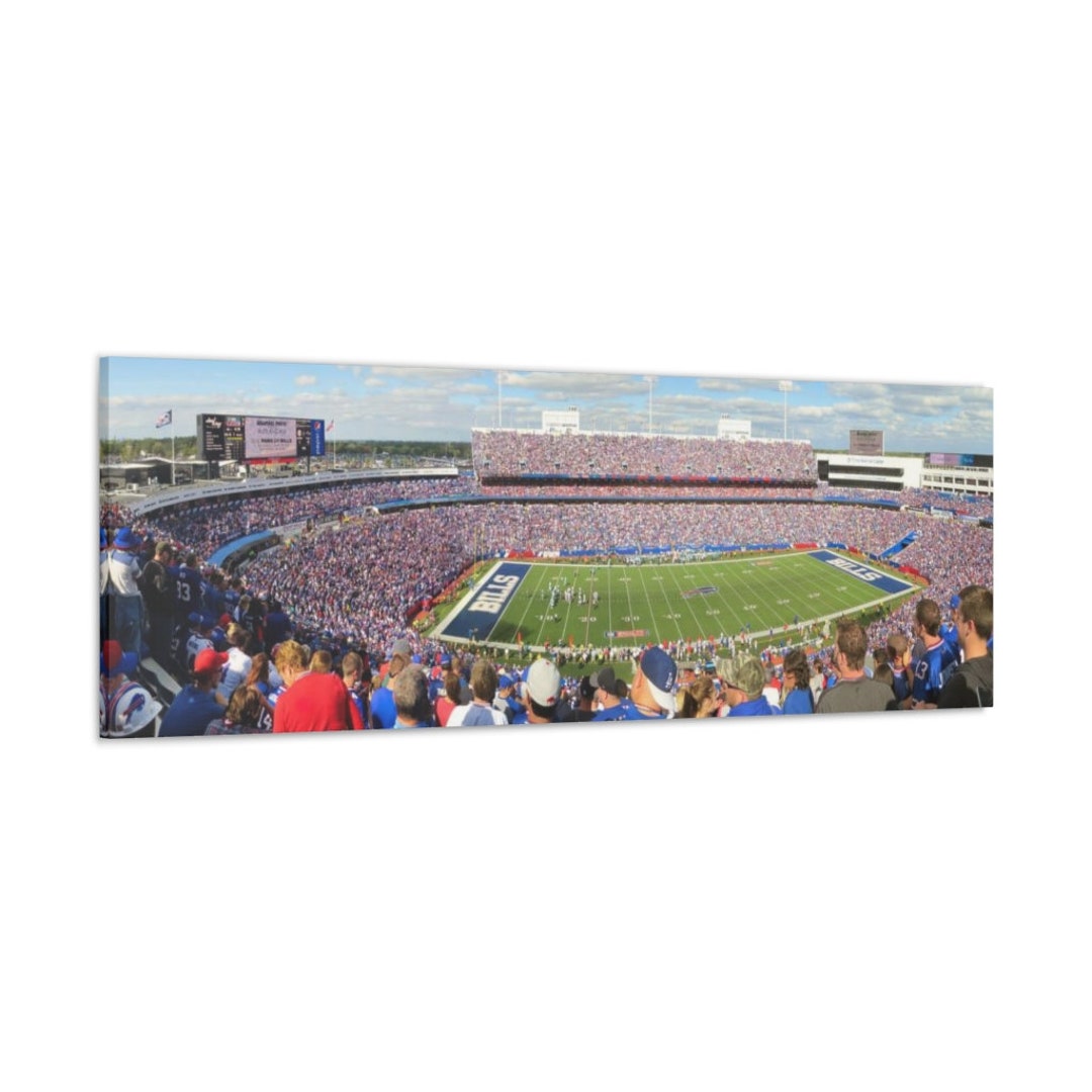 Buffalo Bills Stadium Canvas Gallery Wrap, Buffalo Bills Wall Art ...