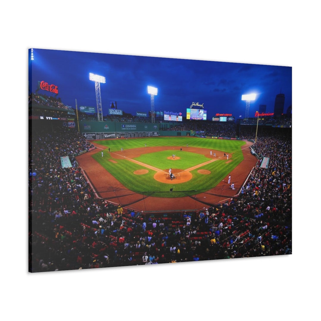 Fenway Park Gallery Canvas Wrap, Fenway Park Wall Art, Boston Baseball ...