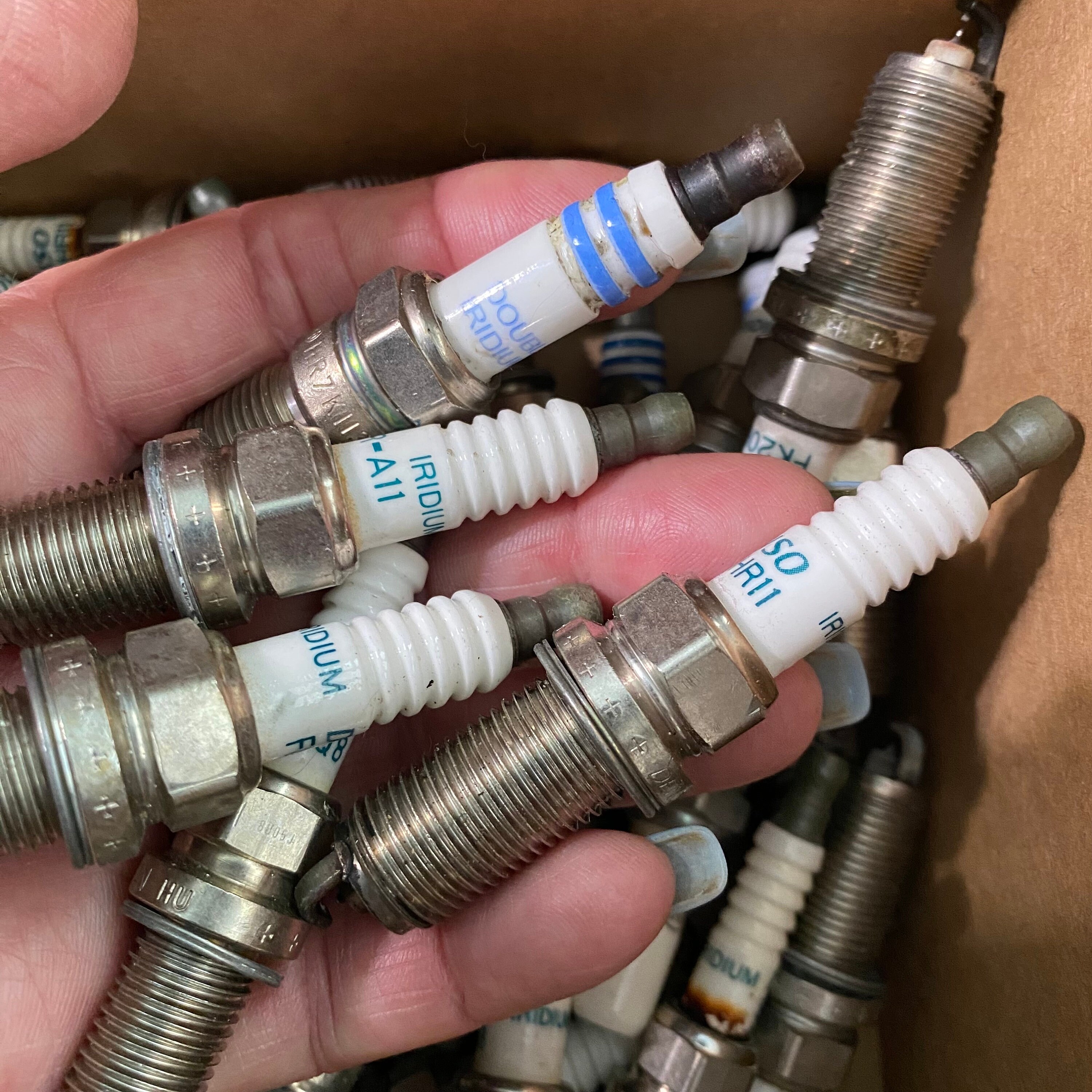 Used Spark Plugs for Art Projects, Rusty Spark Plugs, Assemblage Supply ...