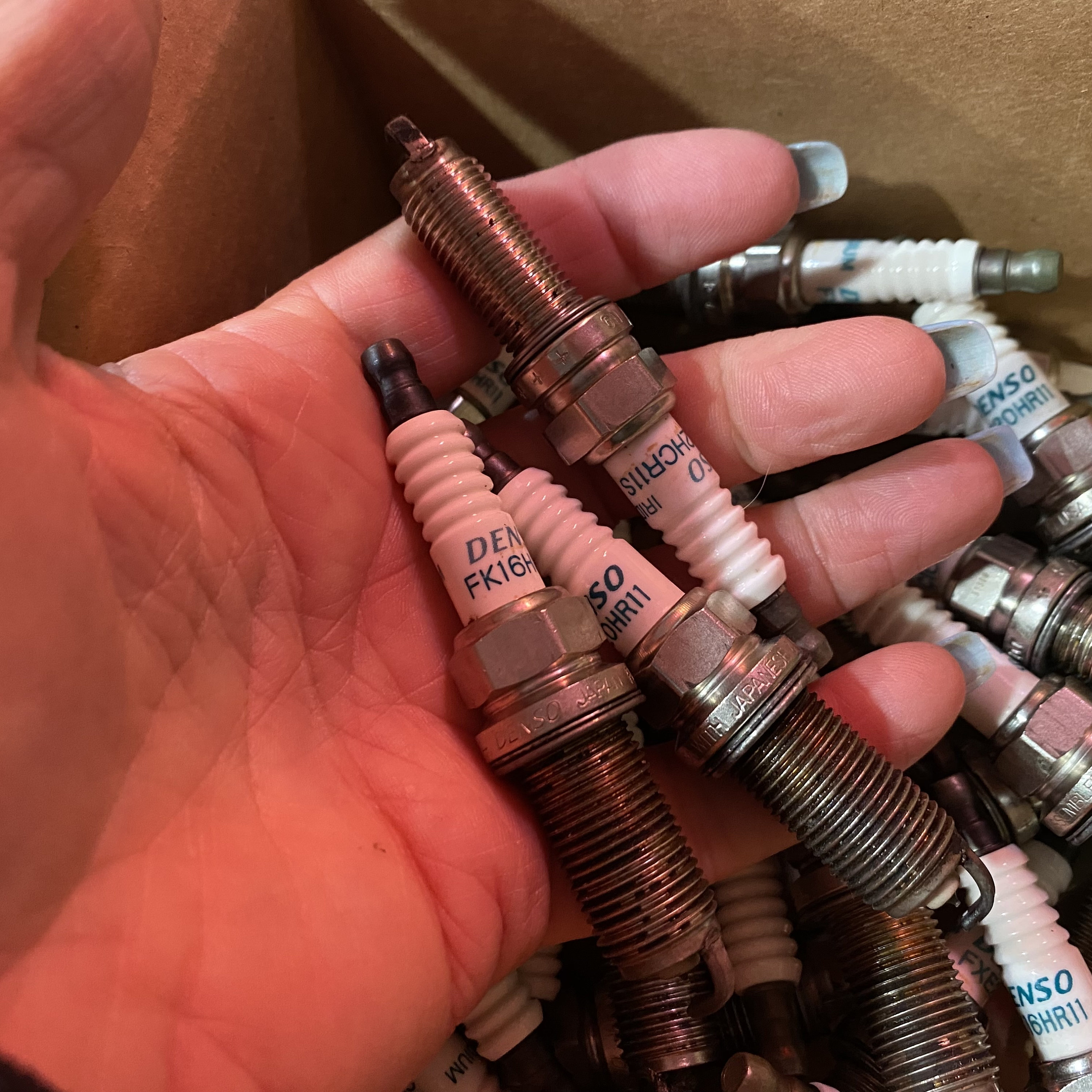 Used Spark Plugs for Art Projects, Rusty Spark Plugs, Assemblage Supply ...