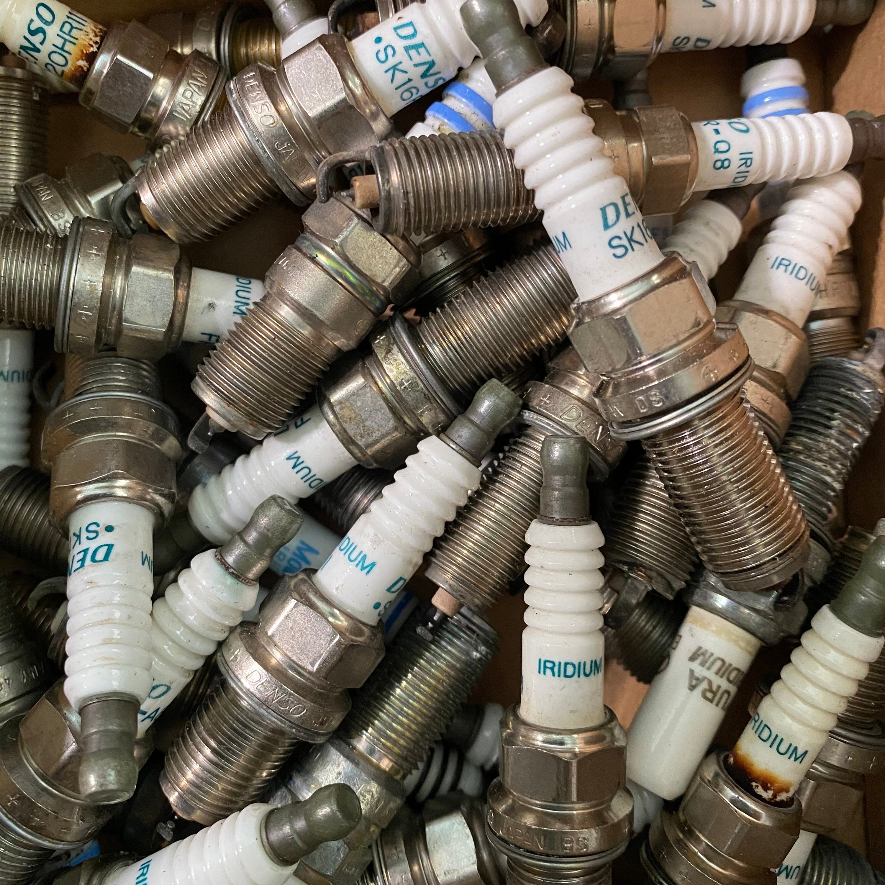 Rusty Spark Plugs, Automotive Part Assemblage Supply - Etsy