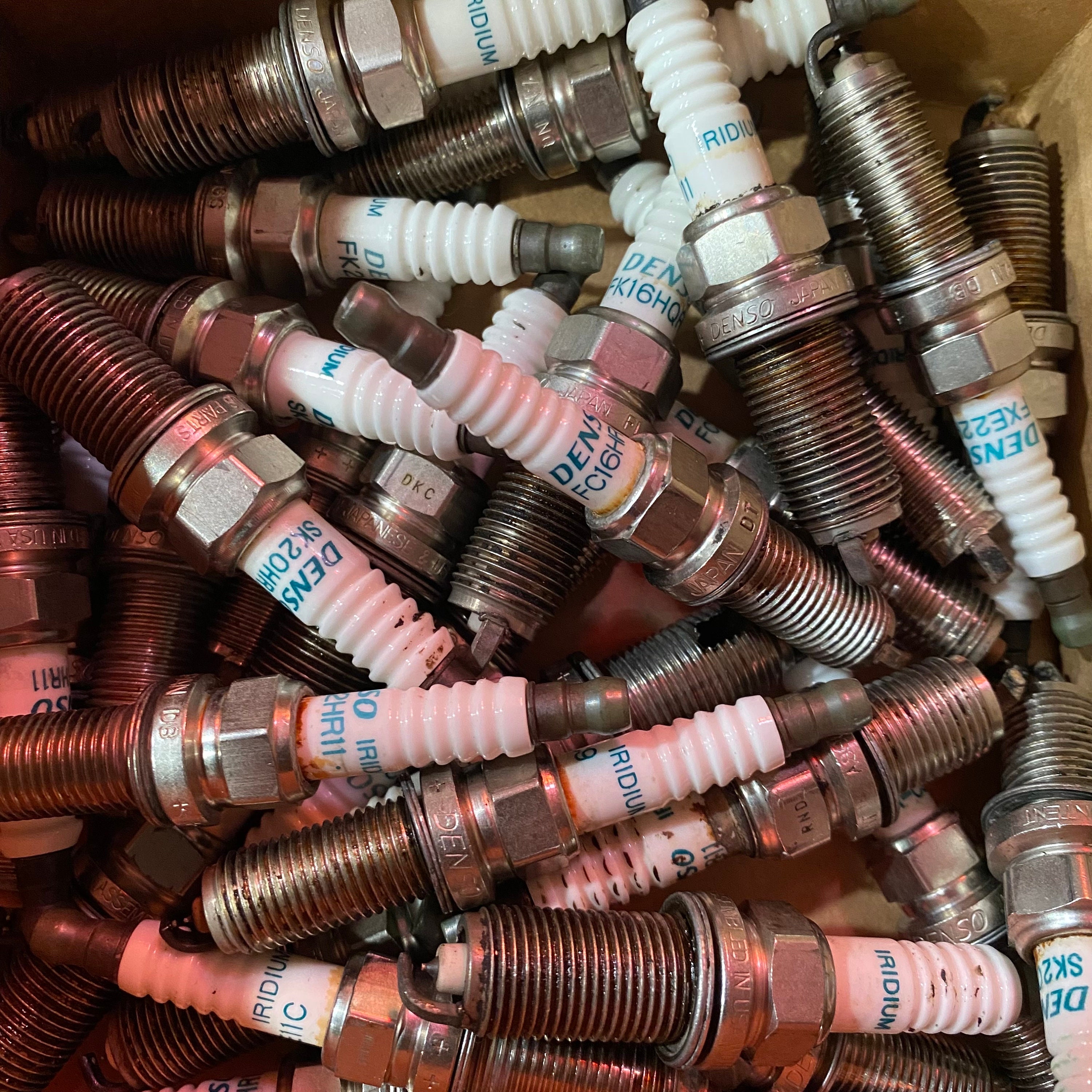 Rusty Spark Plugs, Automotive Part Assemblage Supply - Etsy