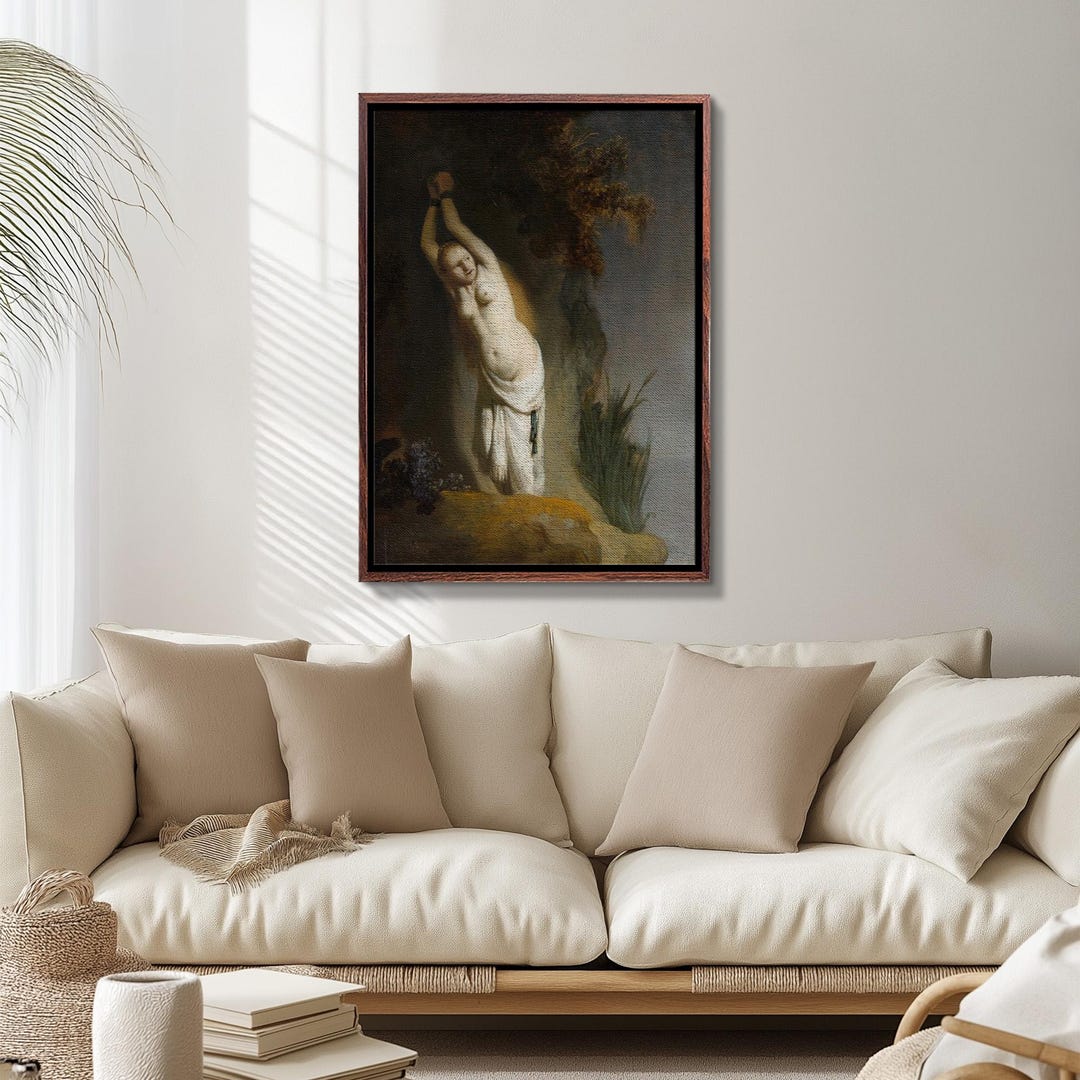 Rembrandt Van Rijn Andromeda, Modern Canvas Wall Decor, Large Wall ...