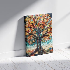 Paper Quilling Tree Art, Tree of Life Wall Art, Colorful Abstract Tree ...