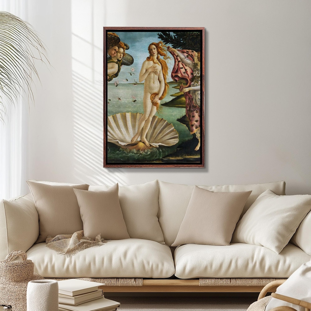 Sandro Botticelli, the Birth of Venus Painting, Modern Canvas Wall ...