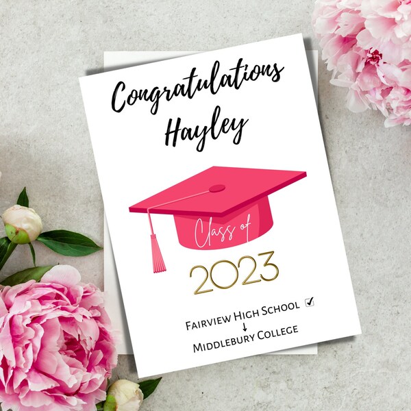 Graduation Card - Etsy