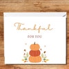 Watercolor Pumpkin Note Cards, Fall Note Card Card Set, Fall Greeting ...