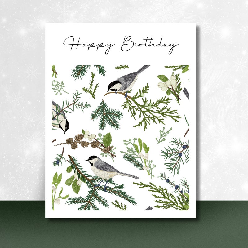 Bird Birthday Card - Etsy
