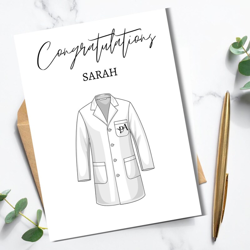 Physician Assistant Graduation Cards - Etsy