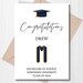 Personalized Graduation Card 2024, Masters Graduation Card, Custom ...