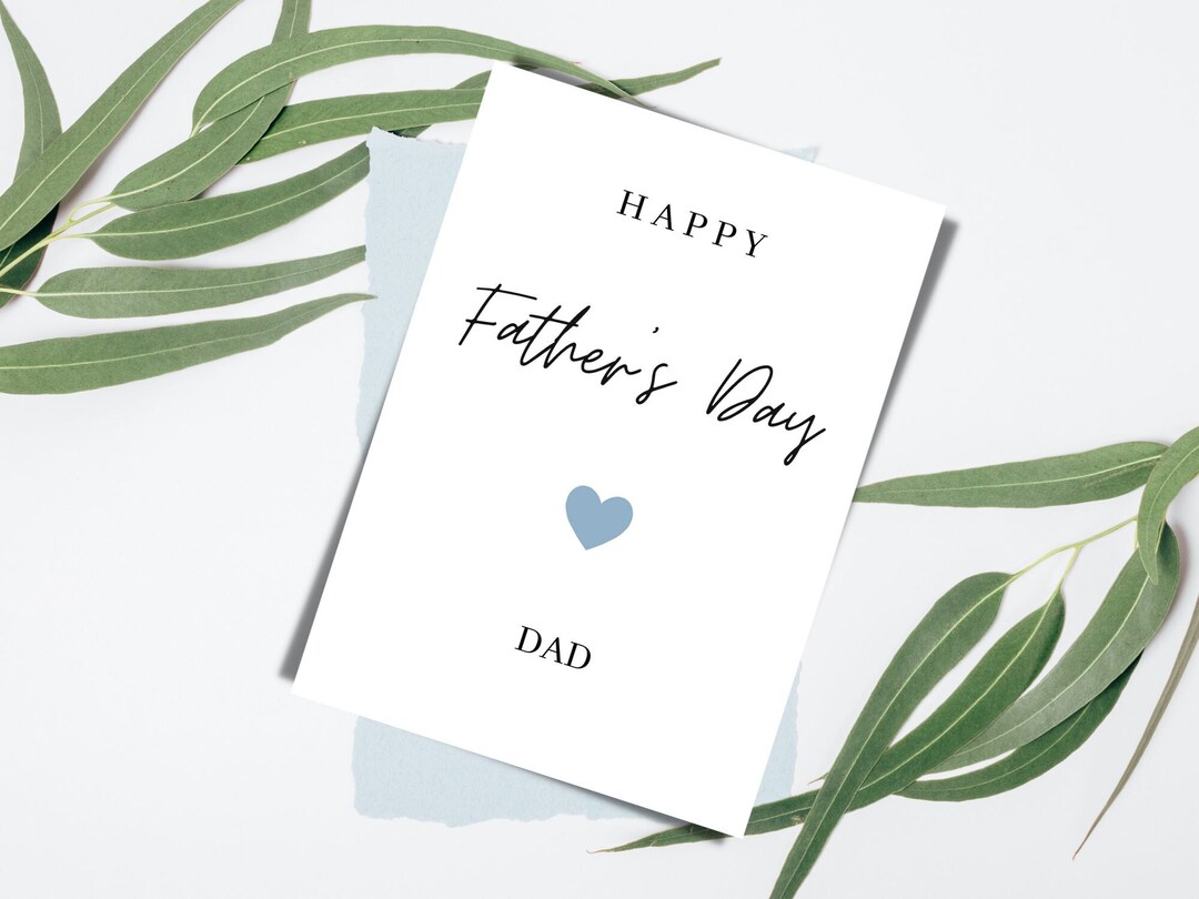 Personalized Happy Father's Day Card, Father's Day Card for Husband ...