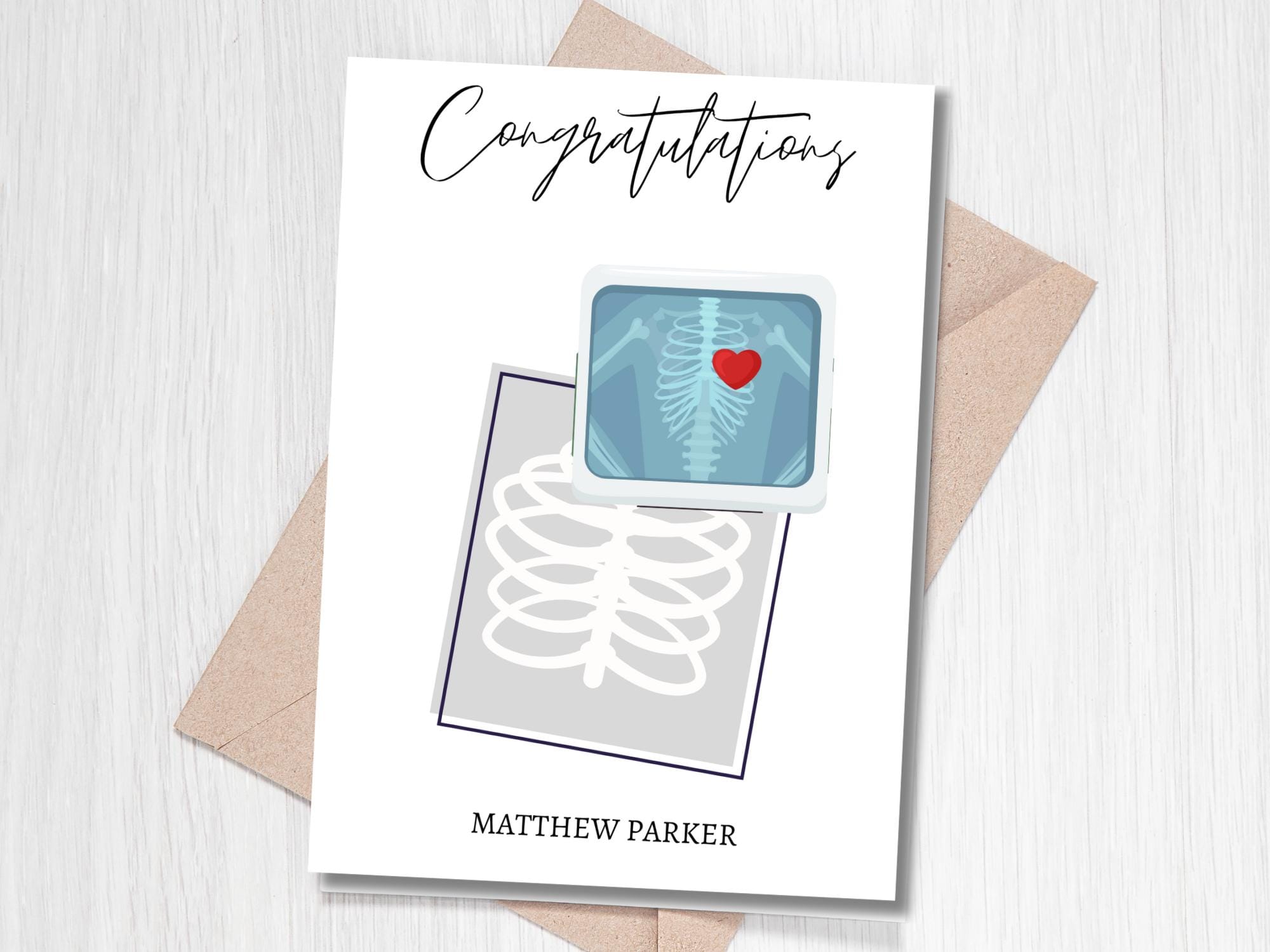 Radiologic Technologist Graduation Card, Radiographer Graduation Card ...