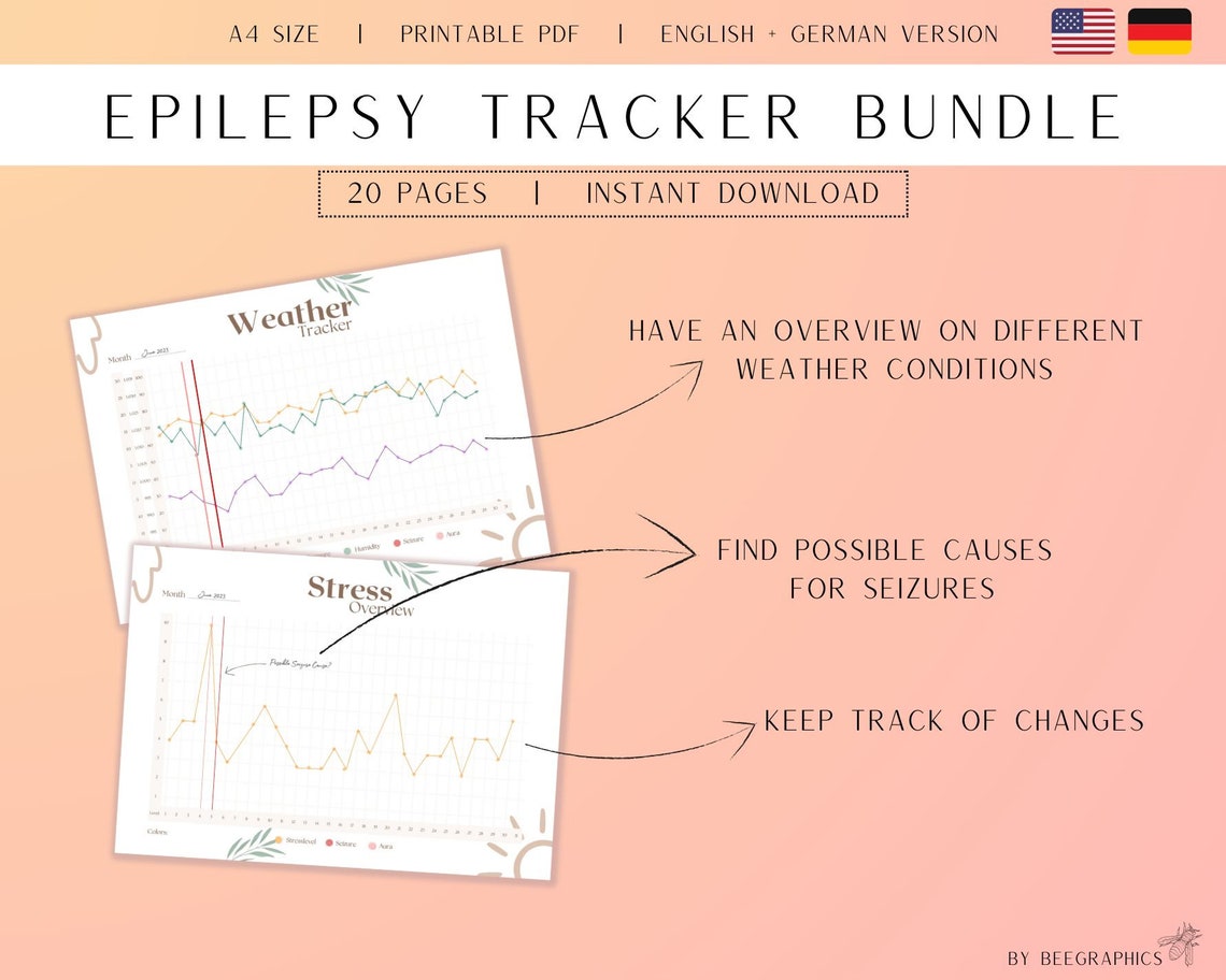 Epilepsy Tracker, Epilepsy Diary, Seizure Tracker, Seizure Diary ...
