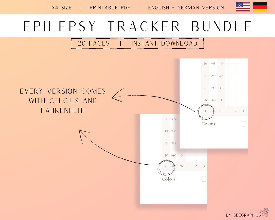 Epilepsy Tracker, Epilepsy Diary, Seizure Tracker, Seizure Diary ...