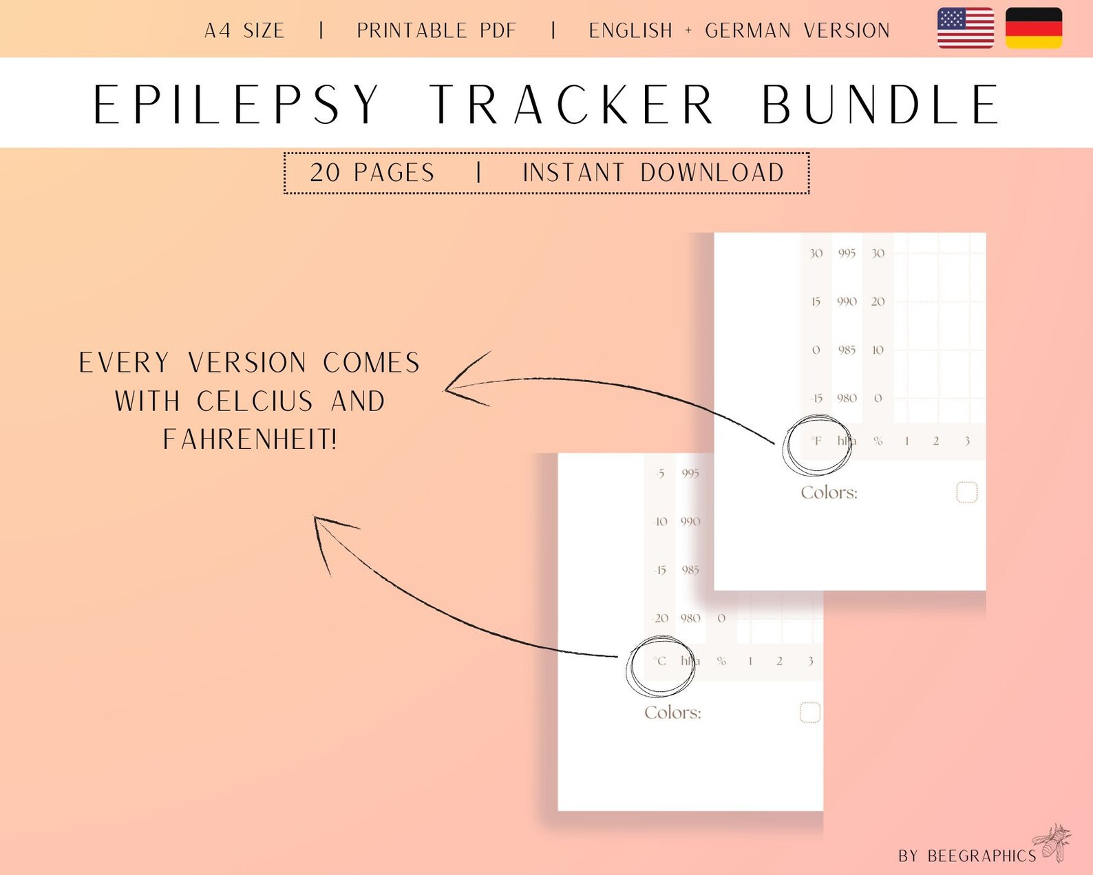 Epilepsy Tracker, Epilepsy Diary, Seizure Tracker, Seizure Diary ...