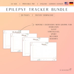 Epilepsy Tracker, Epilepsy Diary, Seizure Tracker, Seizure Diary ...