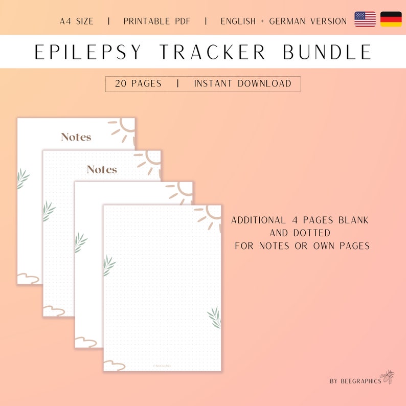 Epilepsy Tracker, Epilepsy Diary, Seizure Tracker, Seizure Diary ...