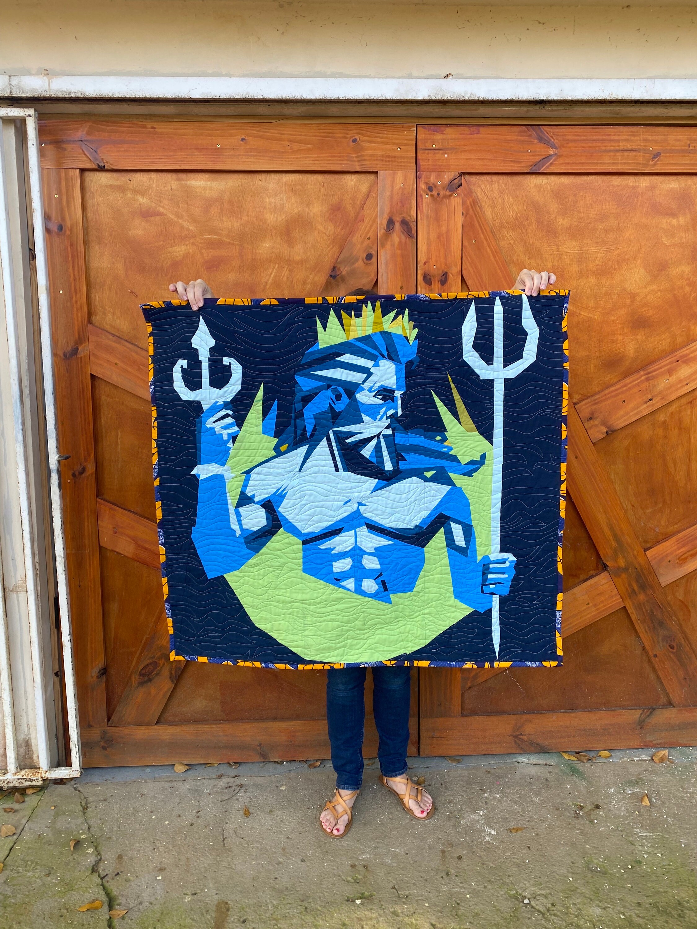 Poseidon Paper Piecing Pattern - Etsy