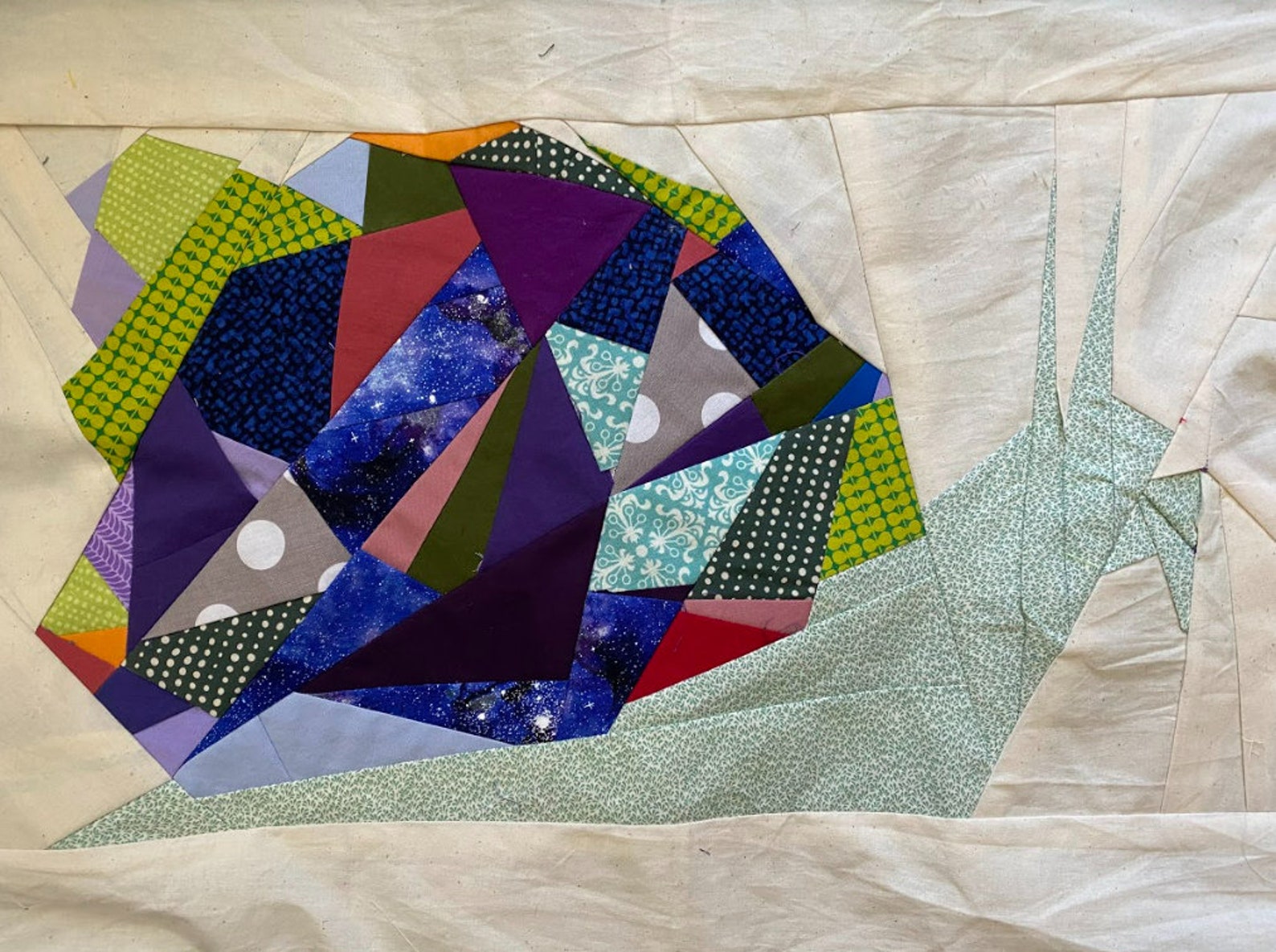 Sammy's Snail Paper Piecing Pattern - Etsy