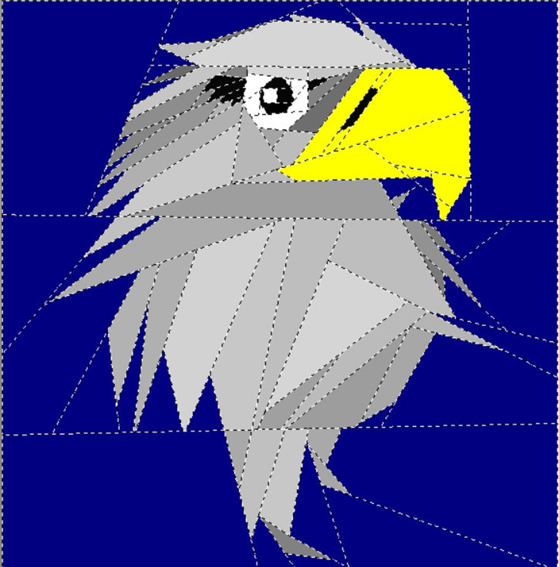 Eagle Paper Piecing Pattern - Etsy