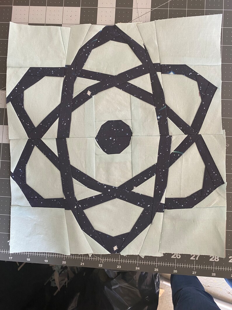 Atom Paper Piecing Pattern - Etsy
