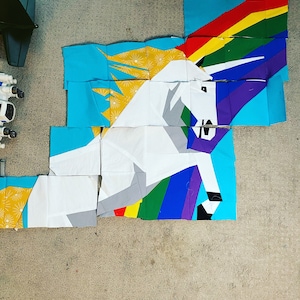 Unicorn Quilt Pattern - Etsy