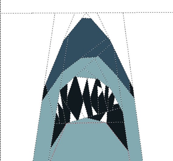 Shark Pattern | Etsy