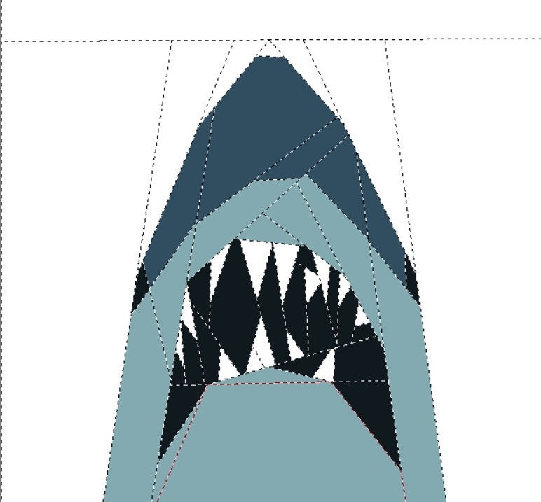 Shark Pattern | Etsy