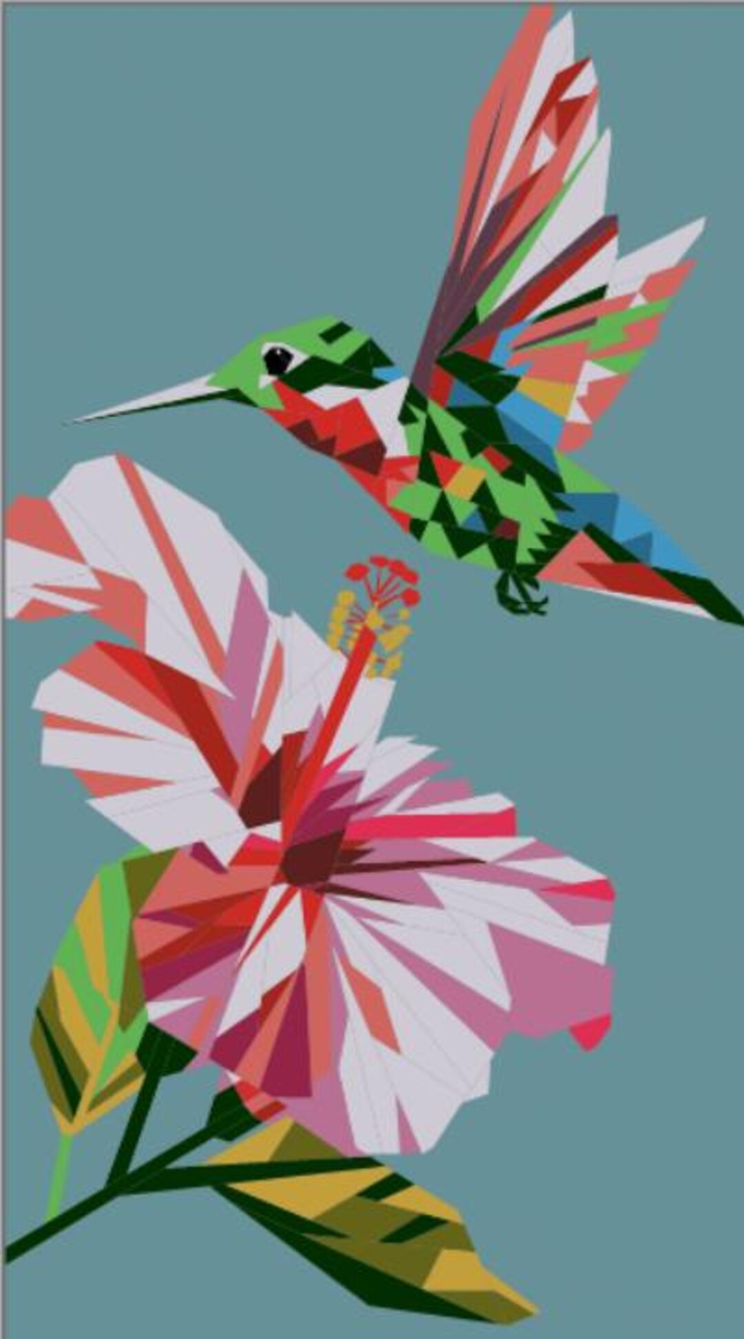 Hummingbird FPP Quilt Pattern - Etsy