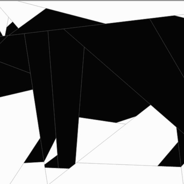 Rhino Sewing Pattern - Etsy