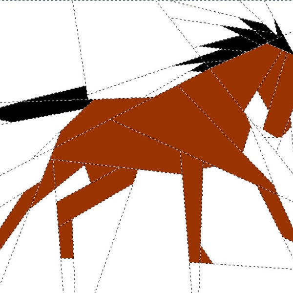 Horse Pattern Quilt - Etsy