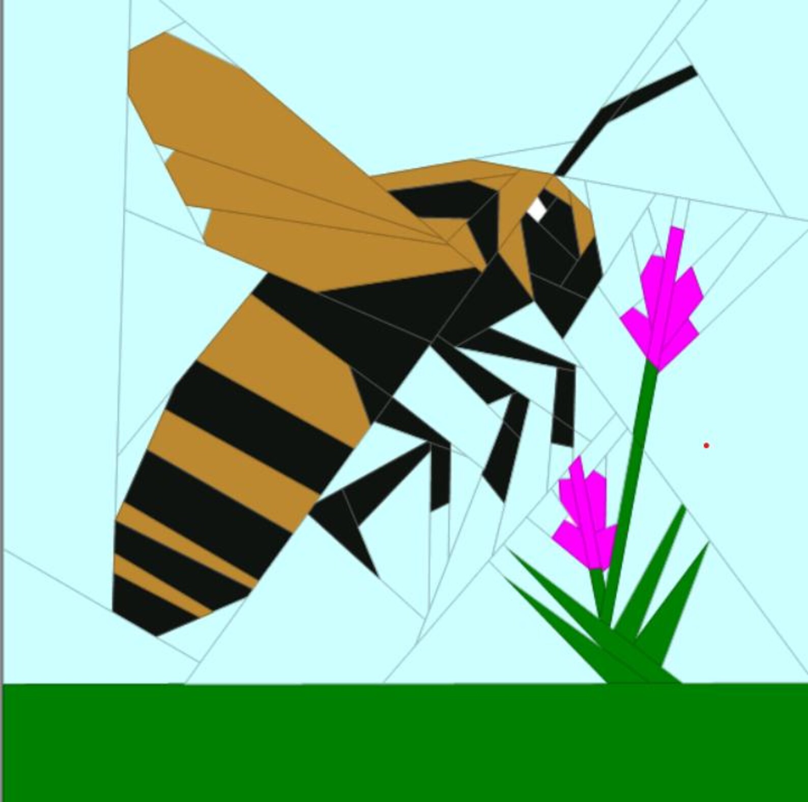 Bee FPP Pattern - Etsy