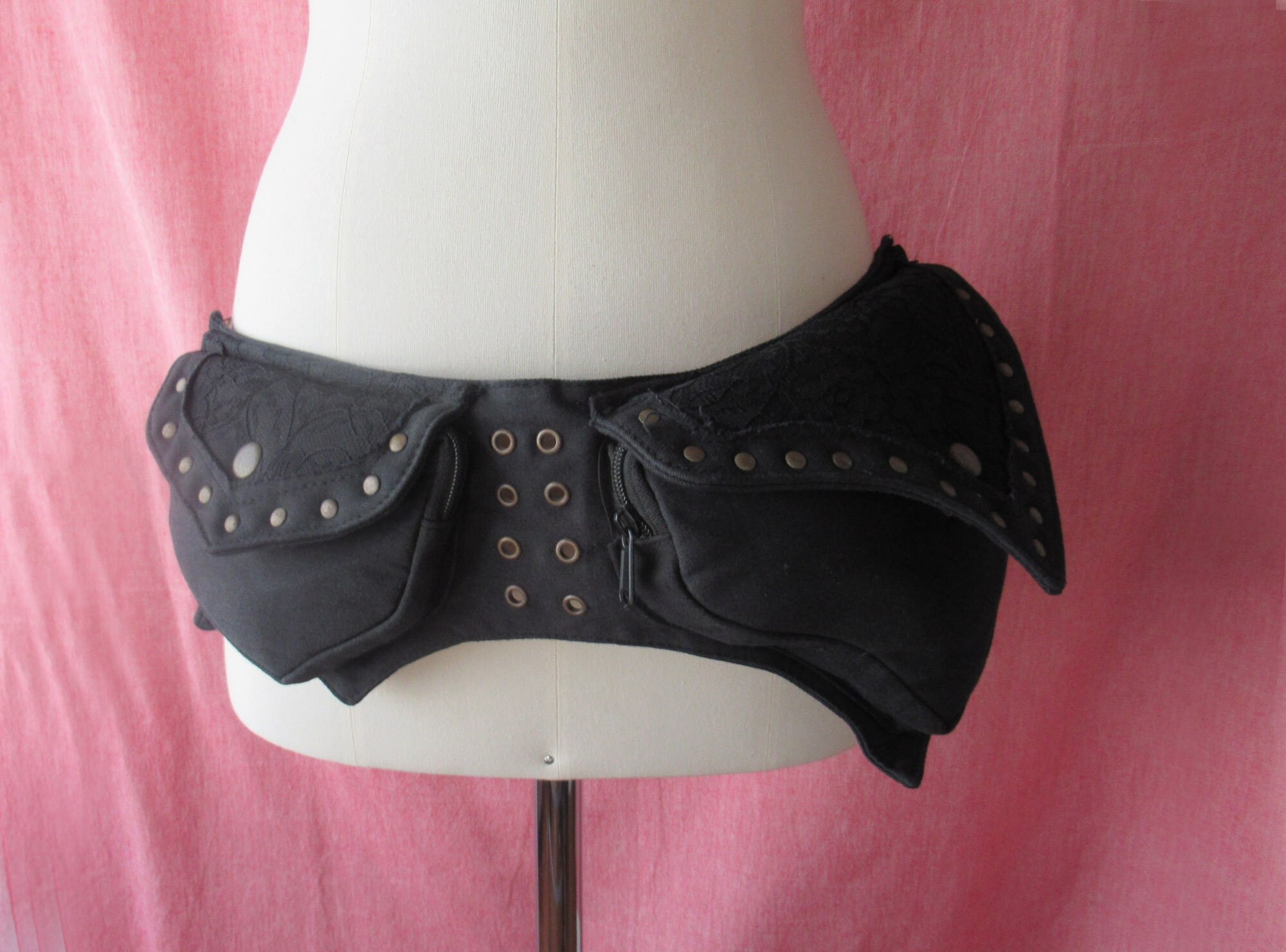 Festival Pocket Belt, Bum Bag With Lace Detailing, Fair Trade Bag ...