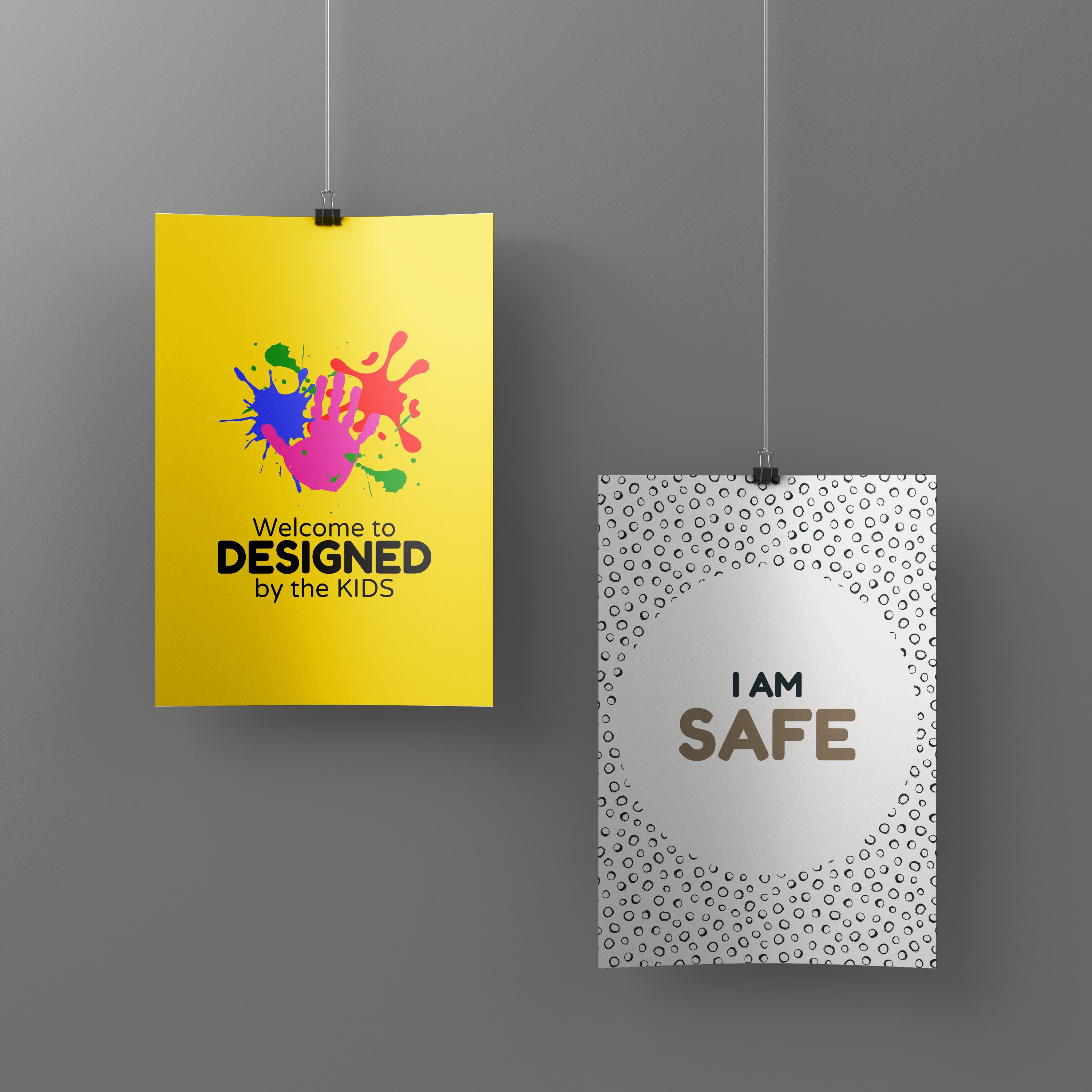 I Am Safe Print Wall Art Gallery Wall Motivational Quote - Etsy