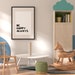 Be Happy Always Print, Stylish Nursery Wall Art, Ideal Playroom Print ...